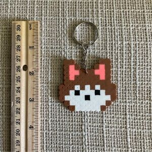 Accessories | Handmade Husky Perler Bead Keychains | Poshmark